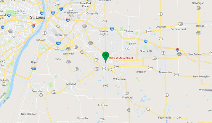 belleville-map | Lashly & Baer, P.C.