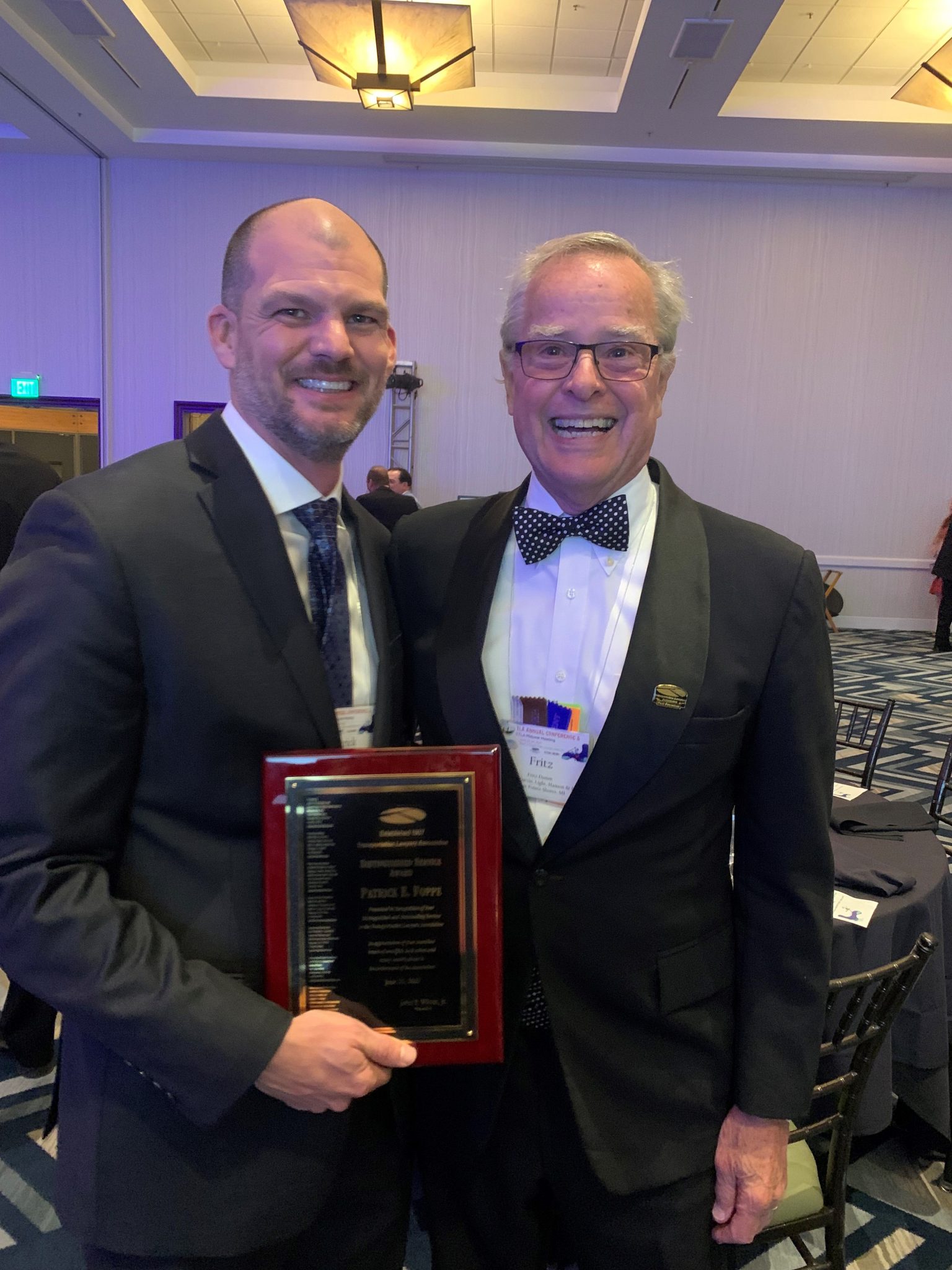 Attorney Patrick E. Foppe Received TLA’s Distinguished Service Award | Lashly & Baer, P.C.